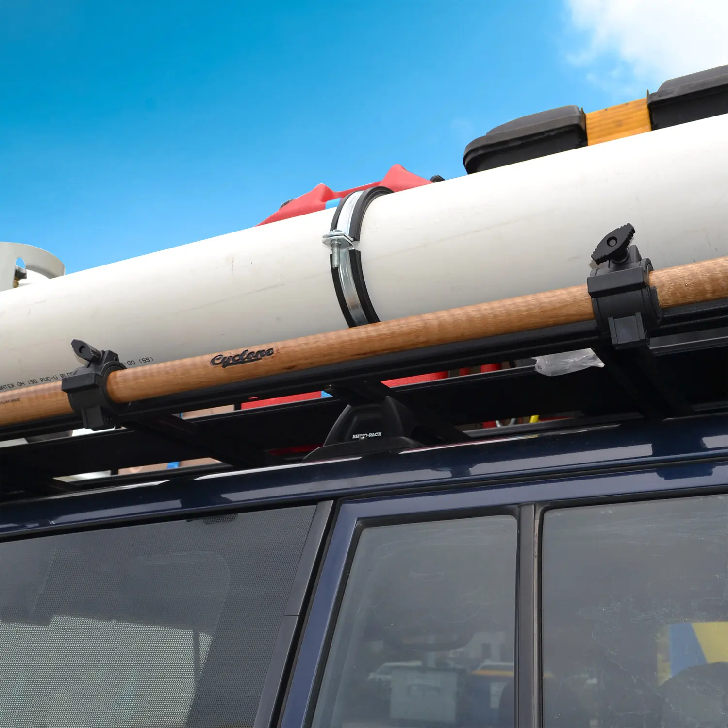 Multi-Purpose Tent/Awning Pole Clamp - HK - AUS4WD