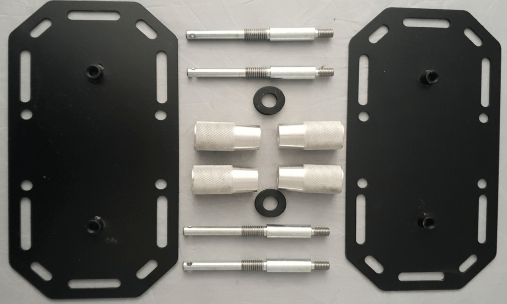 Recovery tracks roof rack or tray mounting Kit - AUS4WD