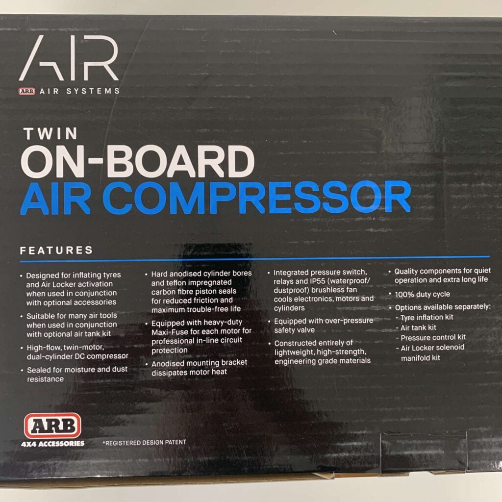 ARB Air Compressor Twin On-Board Max Performance 12V - CKMTA12 - AUS4WD