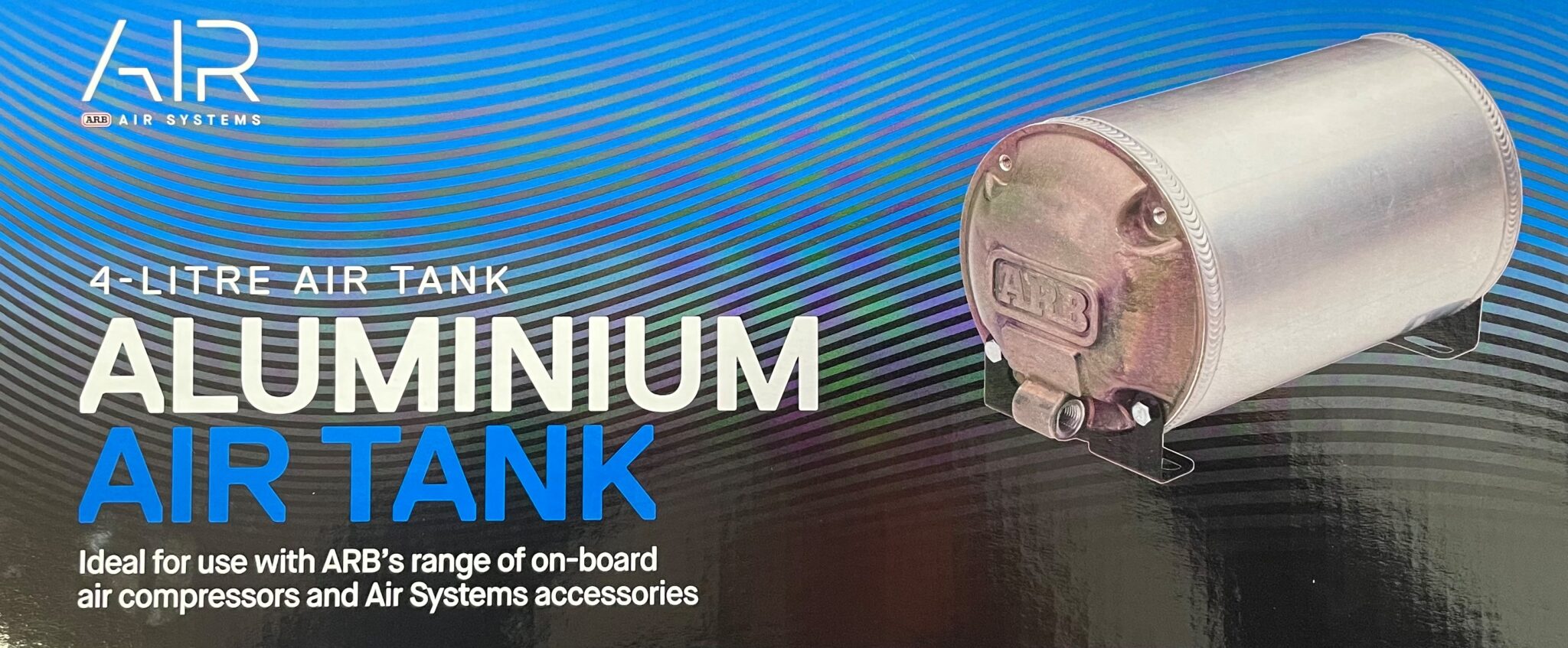 4L - Aluminium air tank 171507 - AUS4WD